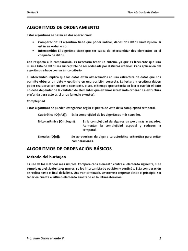Algoritmos De Busqueda Y Ordenamiento C Pdf Estructura De Datos De Matriz Algoritmos