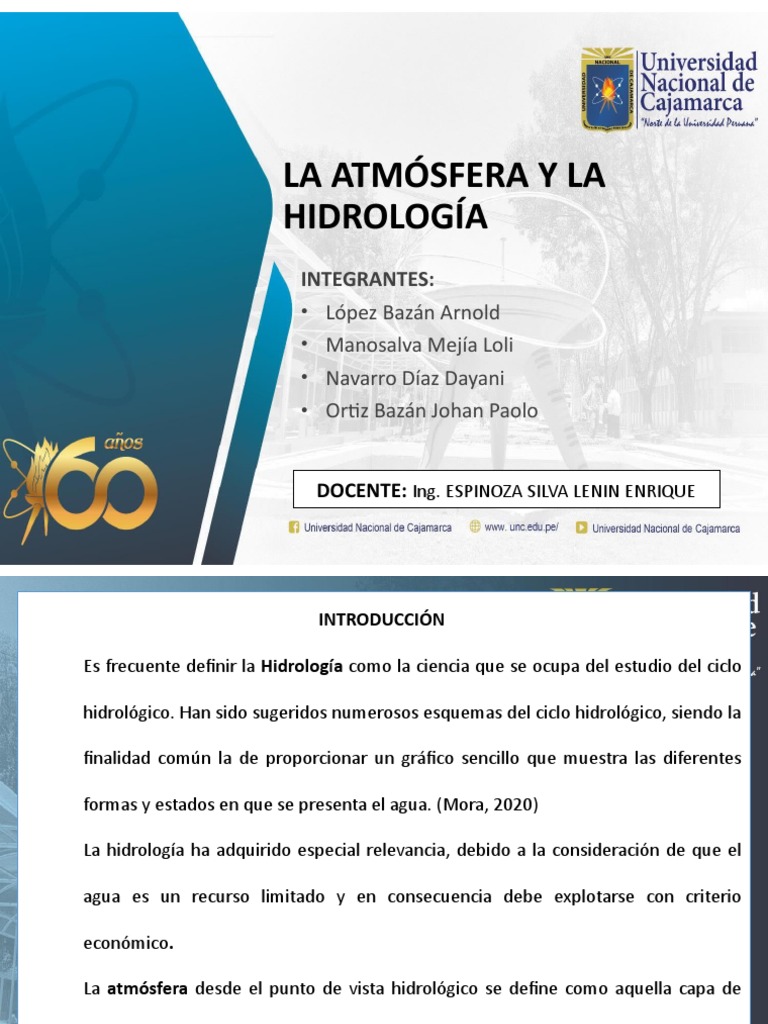 Hidrologia - La Atmosfera y La Hidrologia | PDF | Humedad | Clima