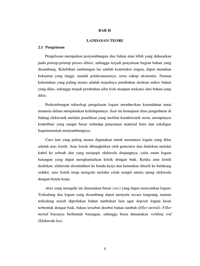 Mesin Las Listrik Busur Manual | PDF