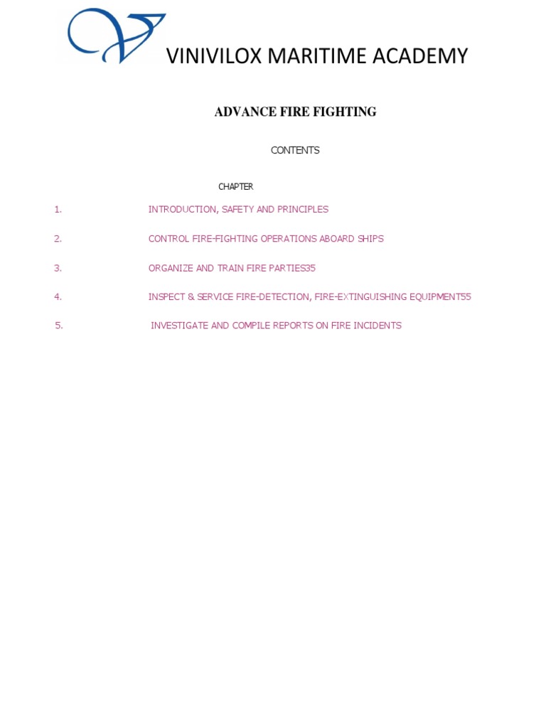 Advance Fire Fighting | PDF | Fires | Combustion