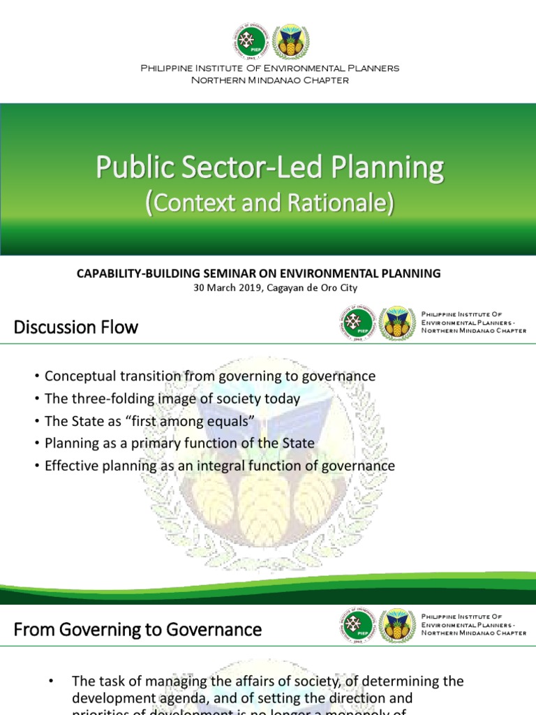 Enabling Effective Governance Through Strategic Public Sector Planning ...