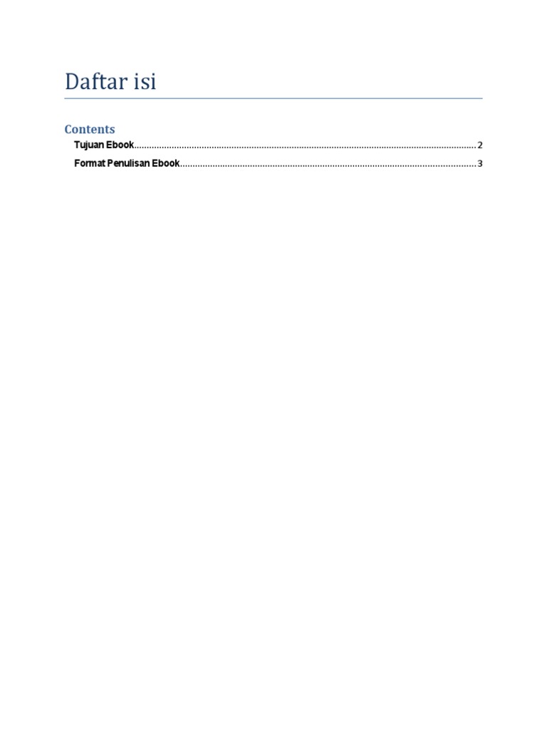 Pengertian dan Tujuan Ebook | PDF