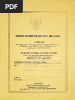 Contoh Draft Akta Pendirian Perkumpulan | PDF | Hukum | Komputer