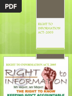 Rti Act 2025 | PDF