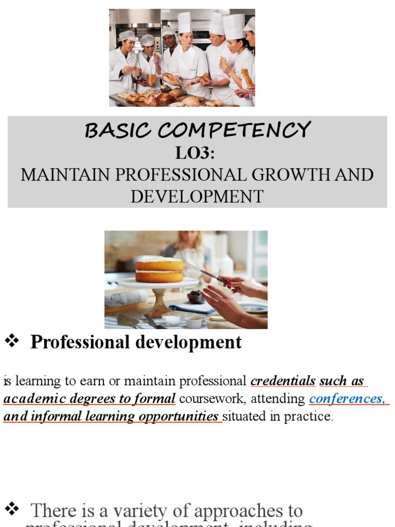 Professional Growth and Development Guide | PDF