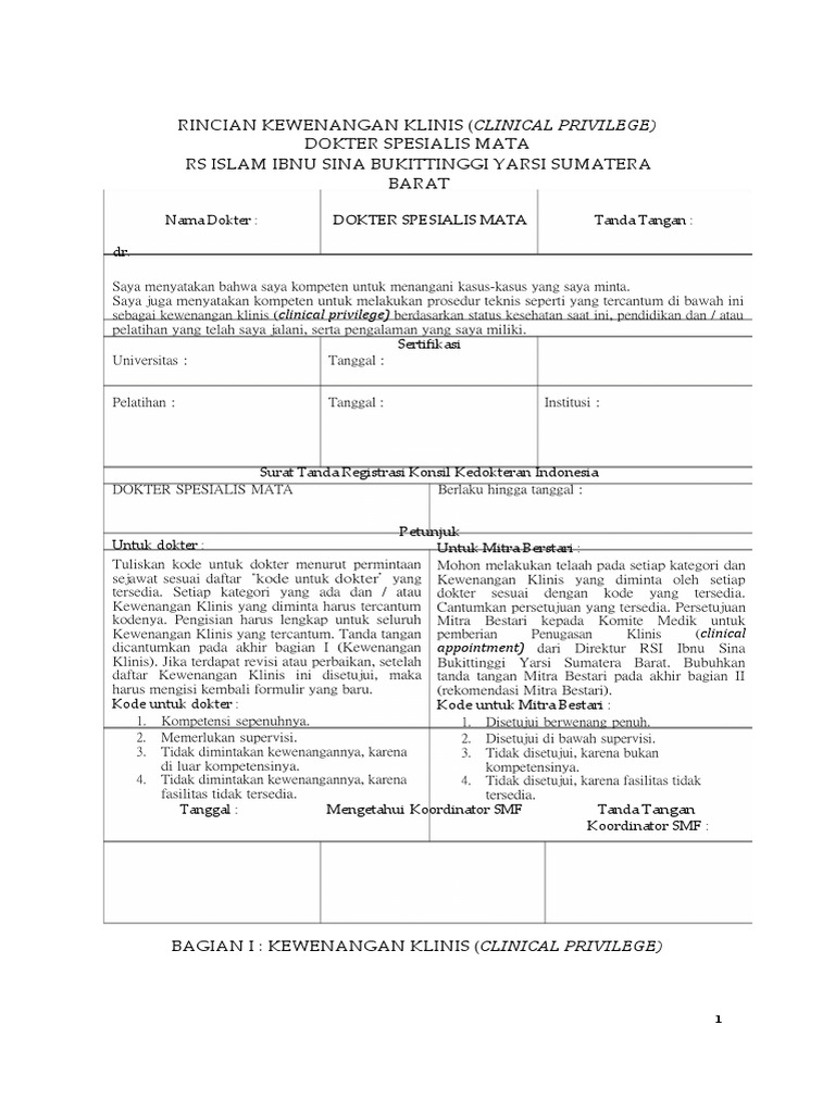 RKK Mata Yarsi | PDF