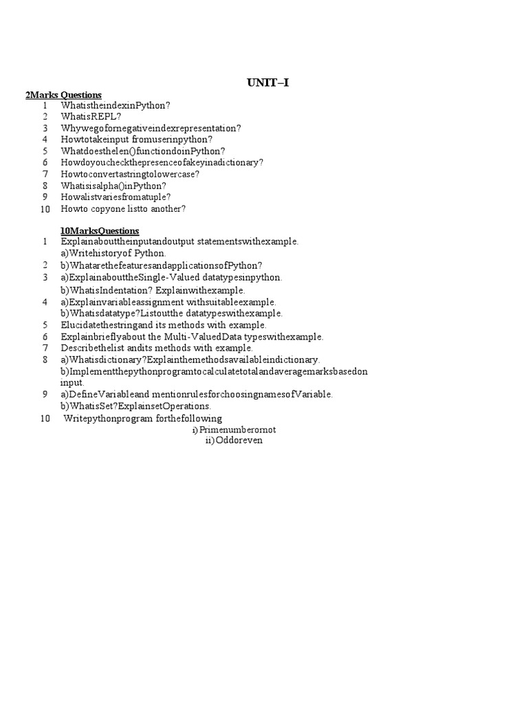 PP Question Bank | PDF | Python (Programming Language) | Software Engineering