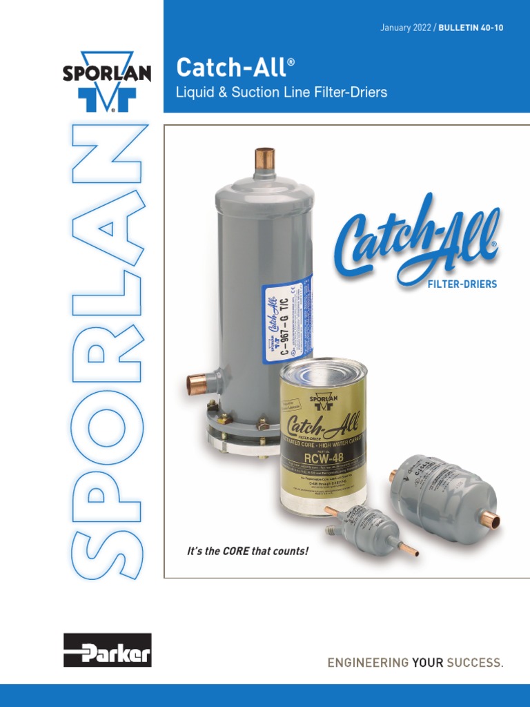 40-10 Catch-All Filter-Driers | PDF | Filtration | Corrosion