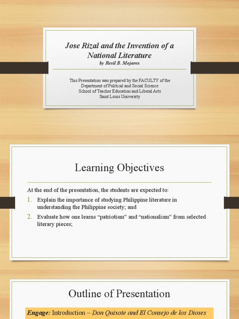 Jose Rizal and The Invention of A National-2 | PDF | Don Quixote ...