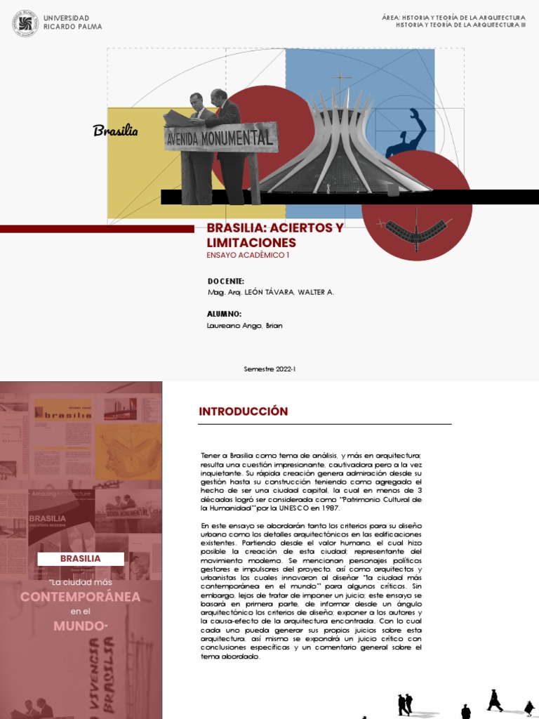 Ensayo 1 - Brasilia - Laureano Ango, Brian | PDF