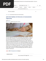 IES GATE ECE Handwritten Notes Sample | PDF | Technology & Engineering