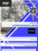 Gentrep 1st Sem 2022 | PDF | Entrepreneurship | Cognitive Science