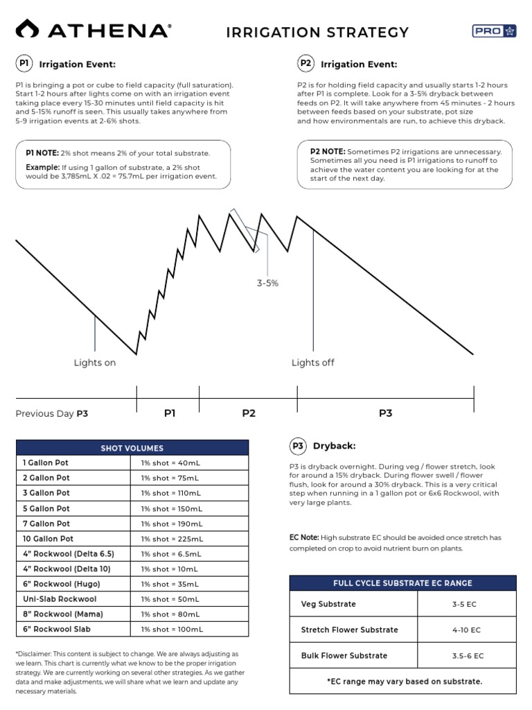 Irrigation Strategy | PDF | Irrigation | Earth Sciences