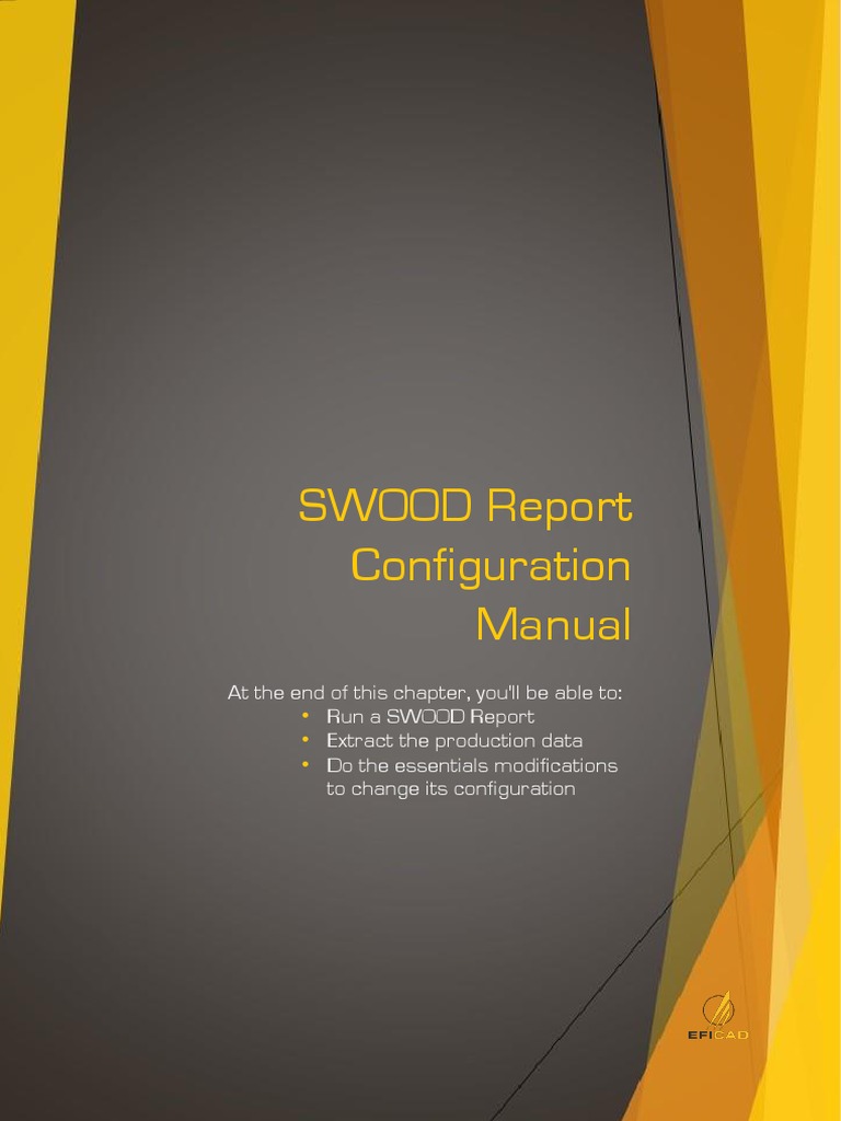 Configuring SWOOD Reports: A Guide to Customizing Production Documentation Outputs | PDF ...