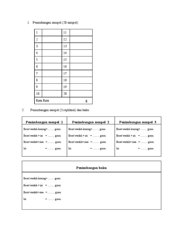 Data Simulasi AAS | PDF