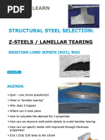 Z Grade Steel: Through Thickness Testing | PDF | Welding | Construction