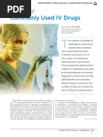 IV Medication Solution Compatibility Chart For Nurses | PDF | Saline ...
