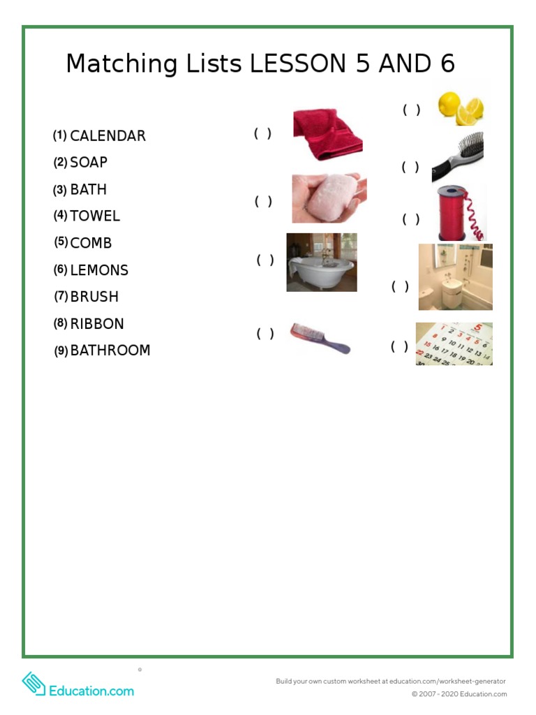 Young Learners - Read. Match. | PDF