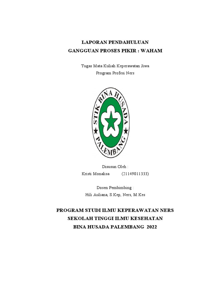 LP Dan SP WAHAM | PDF