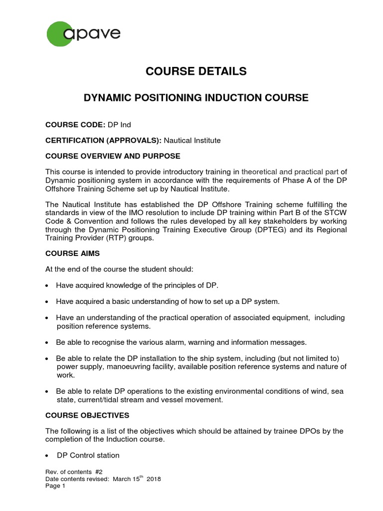 DP Induction Course - Course Details | PDF