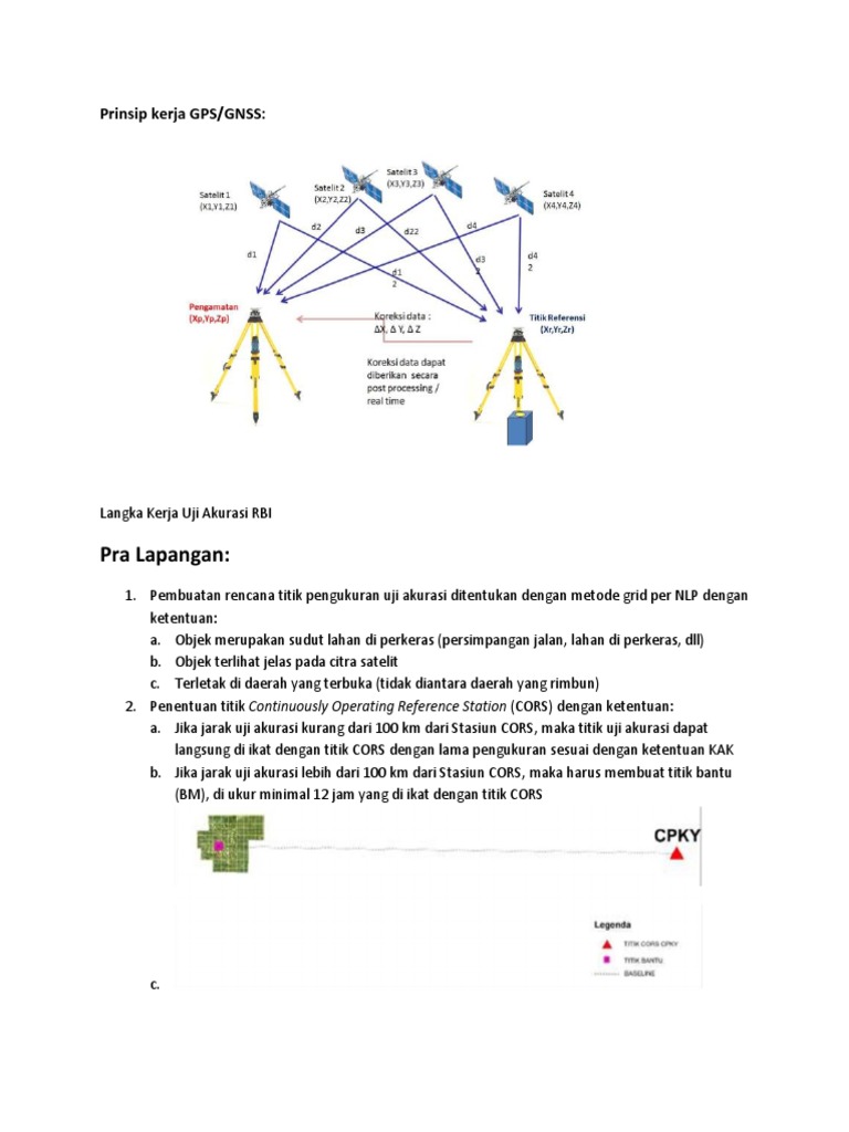 Prinsip Kerja GNSS | PDF