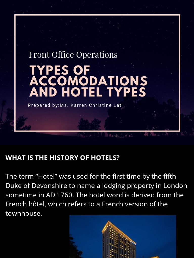 Hotel Accreditation and Requirements | PDF | Business