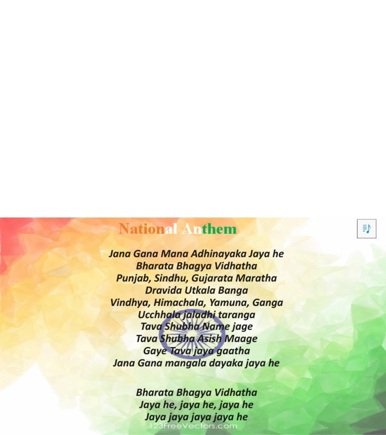 National Anthem | PDF