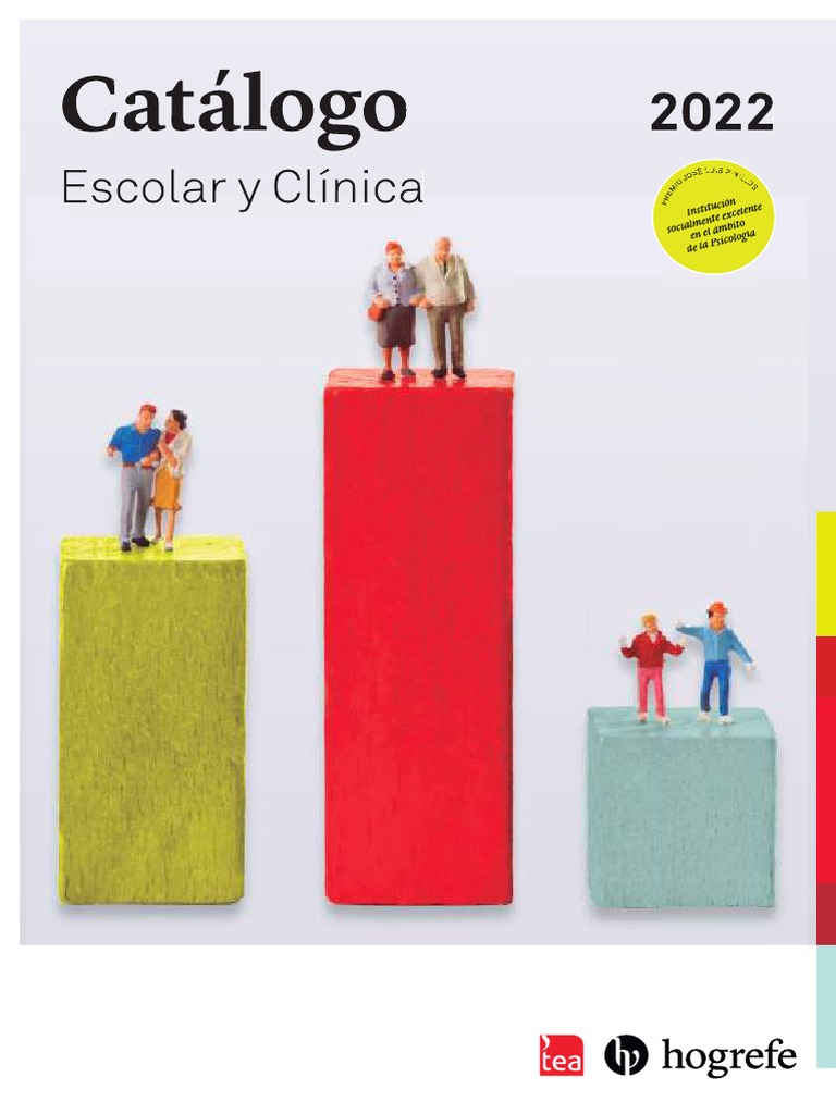 Catalogo Tea Ediciones 2022 Escolar y Clinica | PDF | Sicología ...