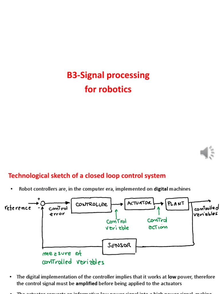 B3-Signal Processing For Robotics | PDF | Sampling (Signal Processing ...