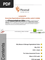 015 OCAI-model Spreadsheet | PDF | Organizational Culture | Leadership