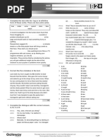 Gateway To The World B2+ Student's Book Answer Key | PDF | Grammar ...