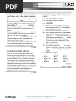 B2 Workbook Answer Key PDF | PDF | Language Arts & Discipline