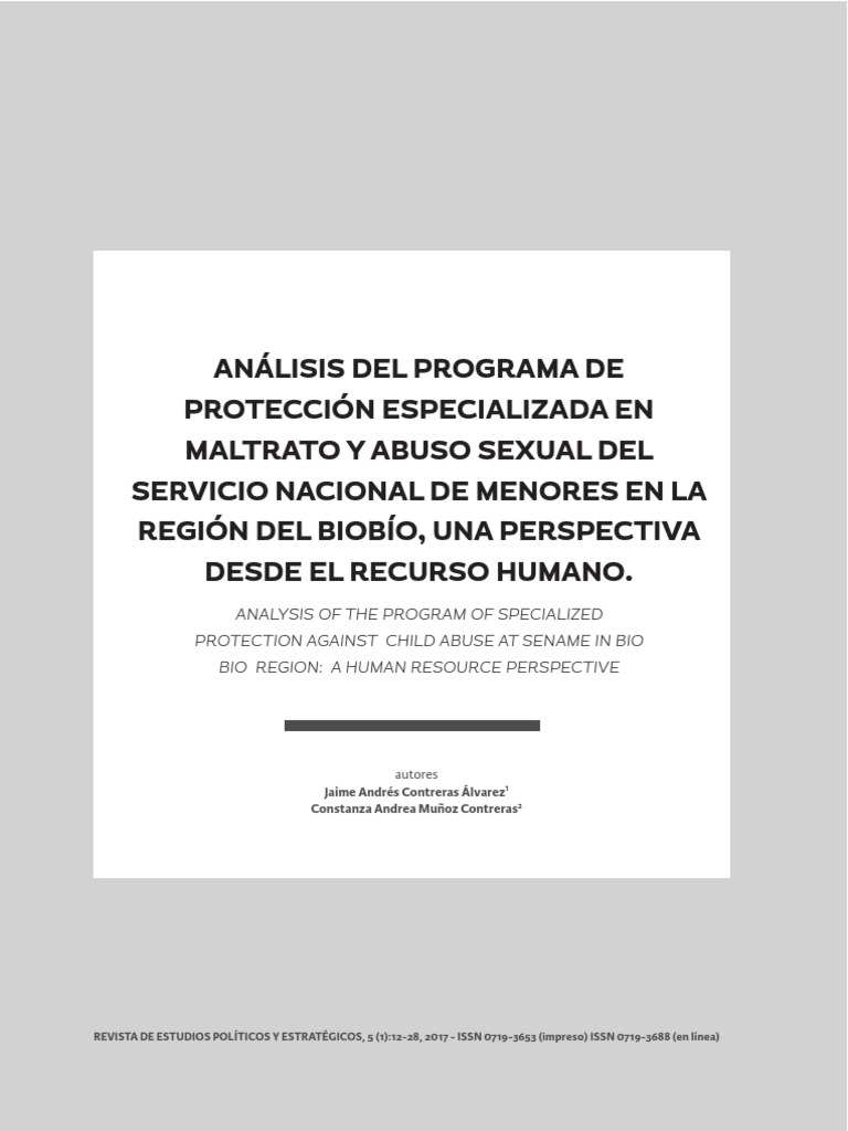 01 Revista Epe Utem Jaime Contreras Constanza Muñoz Vol5 n1 p12 28 | Descargar gratis PDF ...