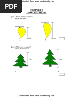 Class4 Shapes Around Us Worksheet | PDF