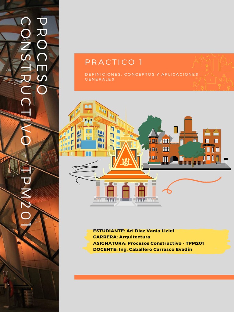 Proceso Constructivo | PDF | Materiales de construcción | Ingeniería de Edificación