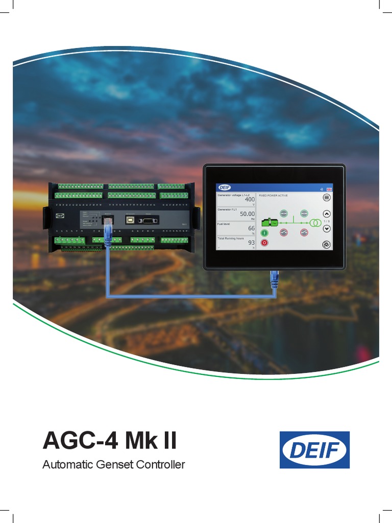 Agc-4 MK Ii: Automatic Genset Controller | PDF | Computing | Power (Physics)