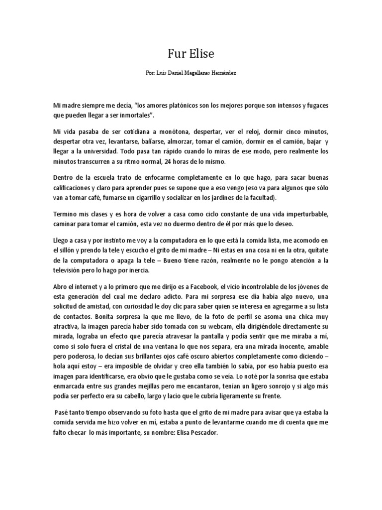 Fur Elise | PDF | Amor