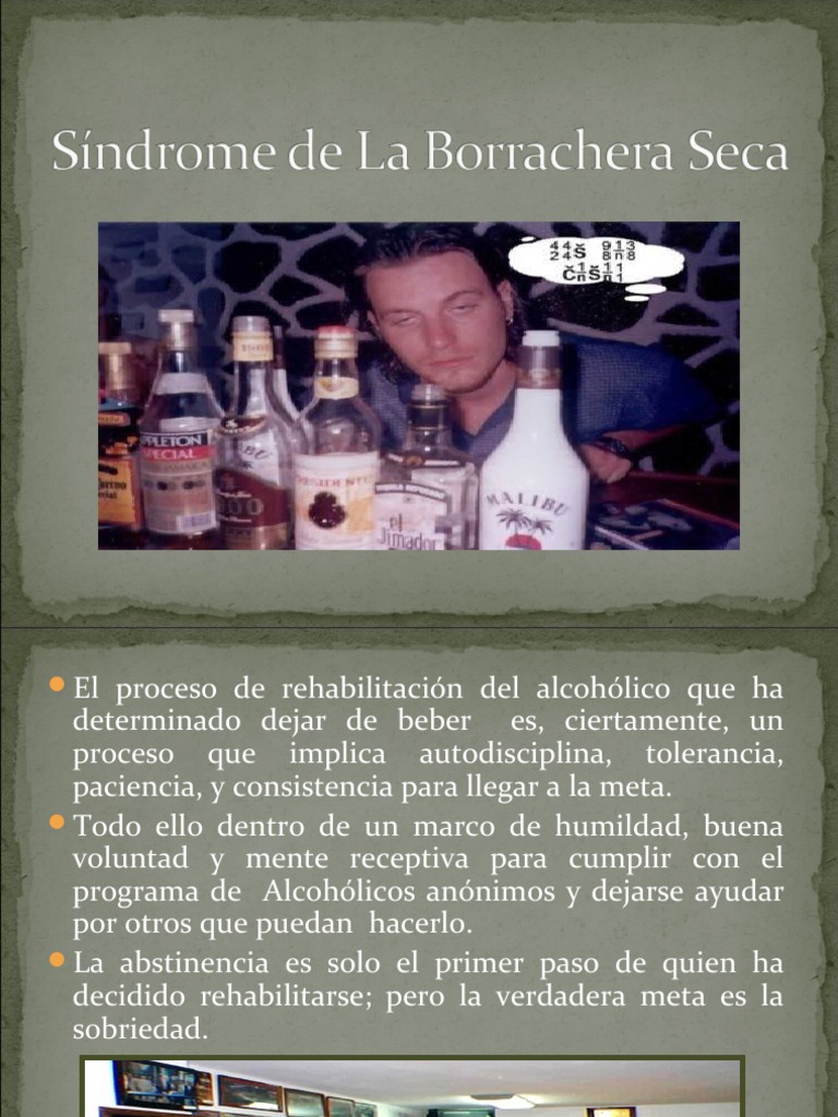 borrachera_seca_2 | PDF | Alcoholismo | Despachador de drogas