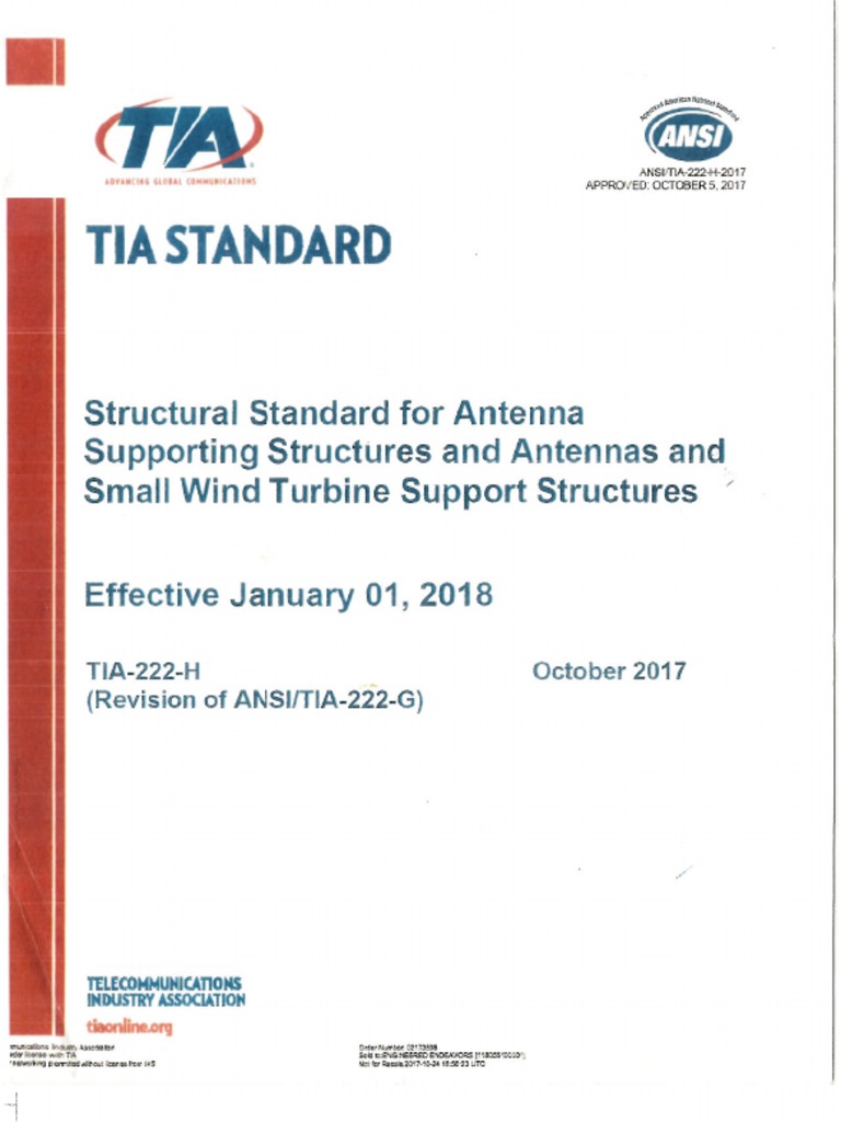 Tia 222 H PDF | PDF
