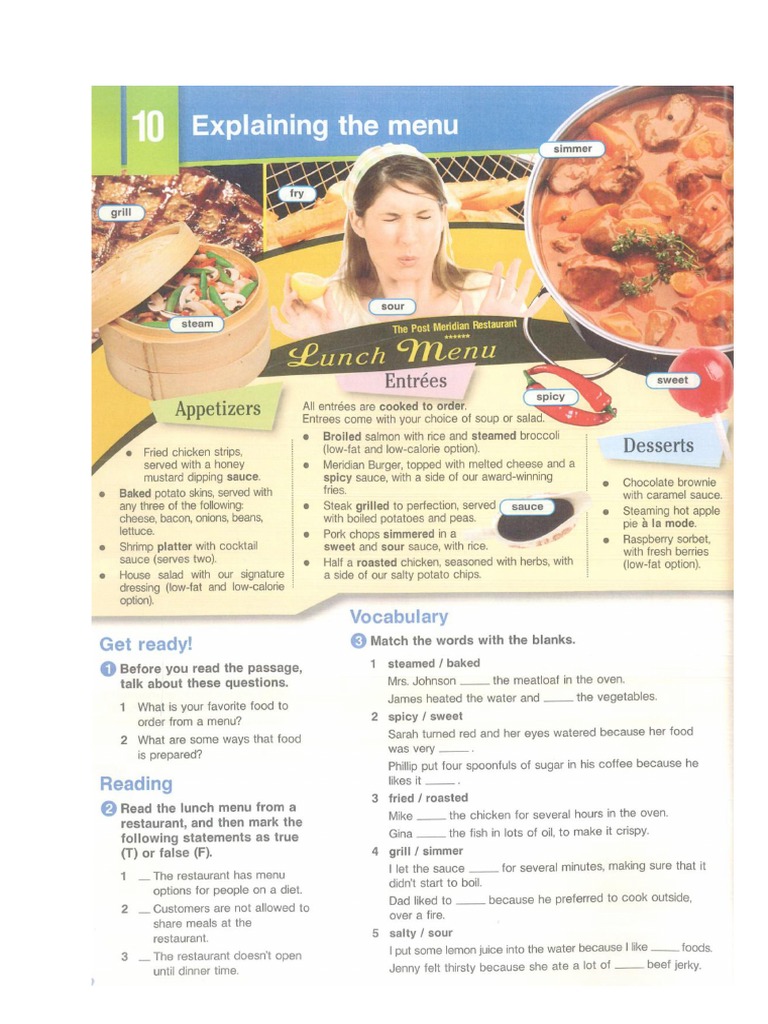 Explaining The Menu (2-10) | PDF