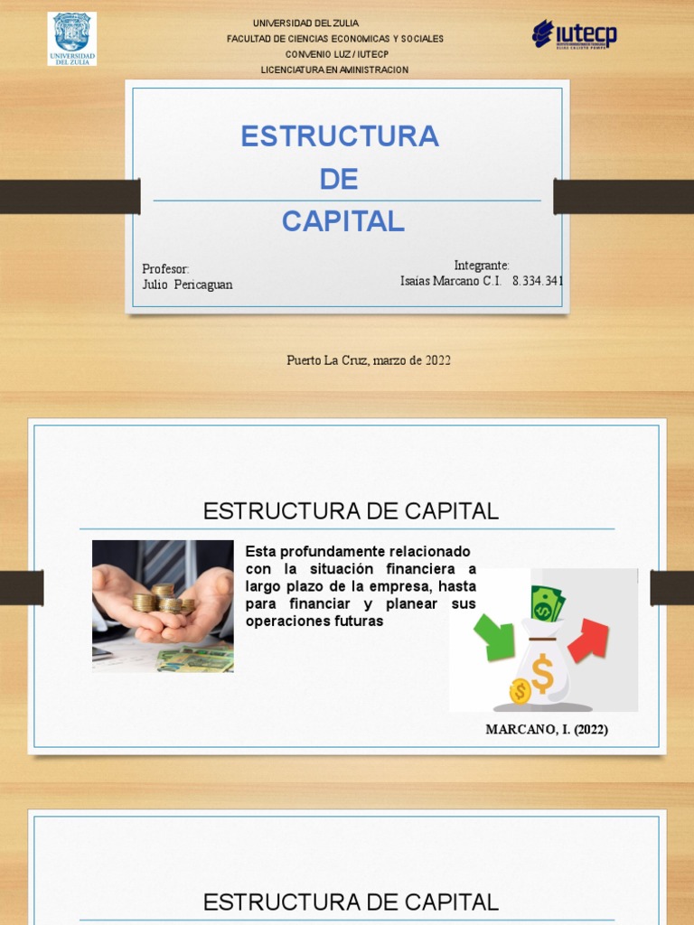 Estructura de Capital | PDF