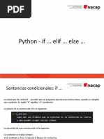 Condicionales en Python (PDF Descargable) | PDF
