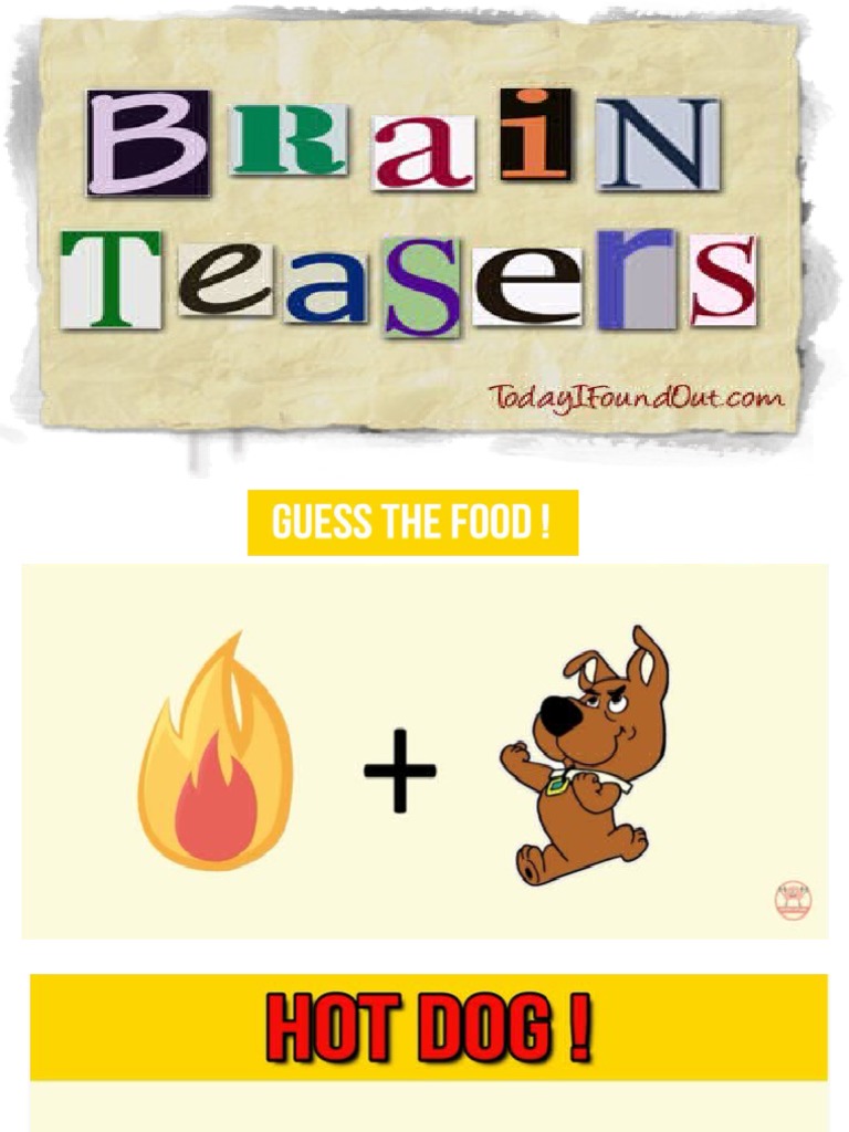 BRAIN TEASERS PDF