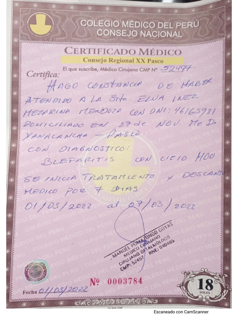 Descanso Medico | PDF