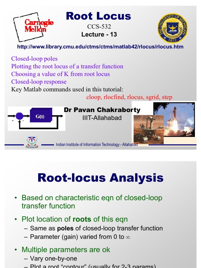 2008CCS13 Root Locus | PDF | Control Theory | Emergence