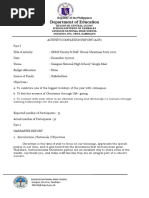 Accomplishment Report GPTA | PDF