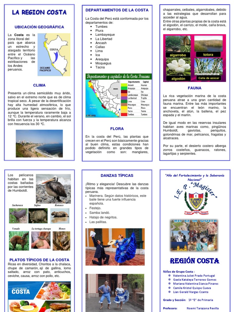 La Region Costa | Descargar gratis PDF | Ciencias de la Tierra ...