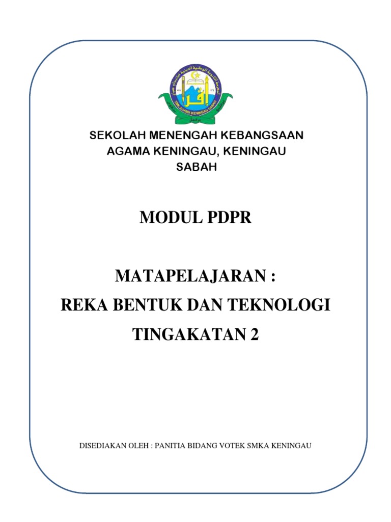 Modul PDPR Tingkatan 2 | PDF
