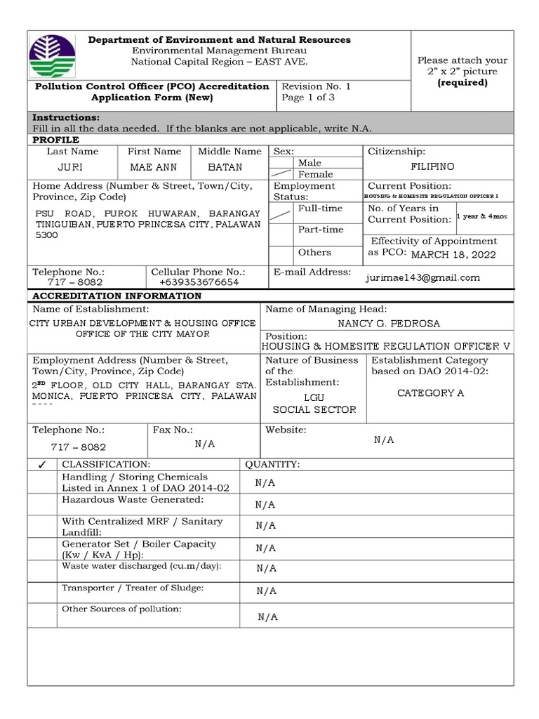 PCO-Accreditation-Application-Form | PDF | Notary Public