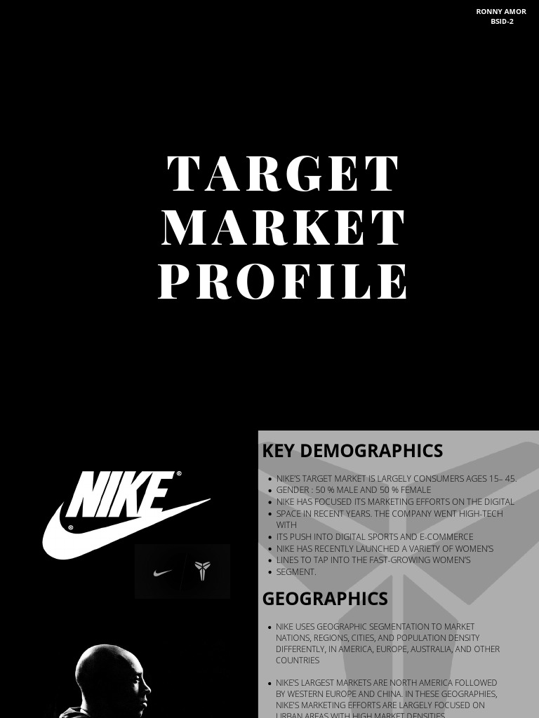 Target Market Profile | PDF | Market Segmentation | Marketing